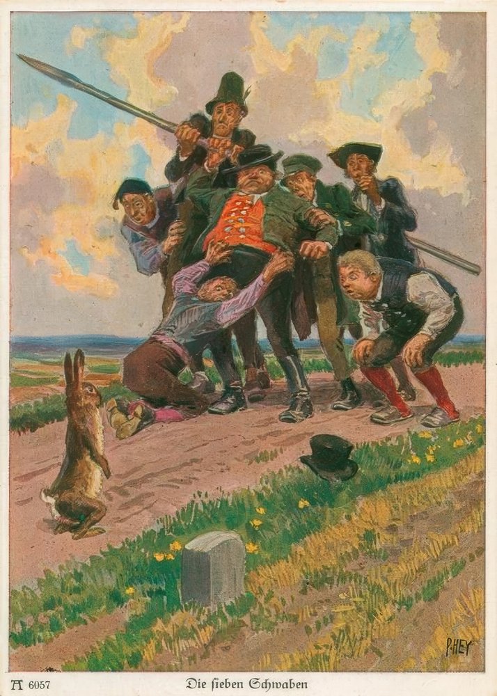 The Seven Swabians by Paul Hey: Buy fine art print
