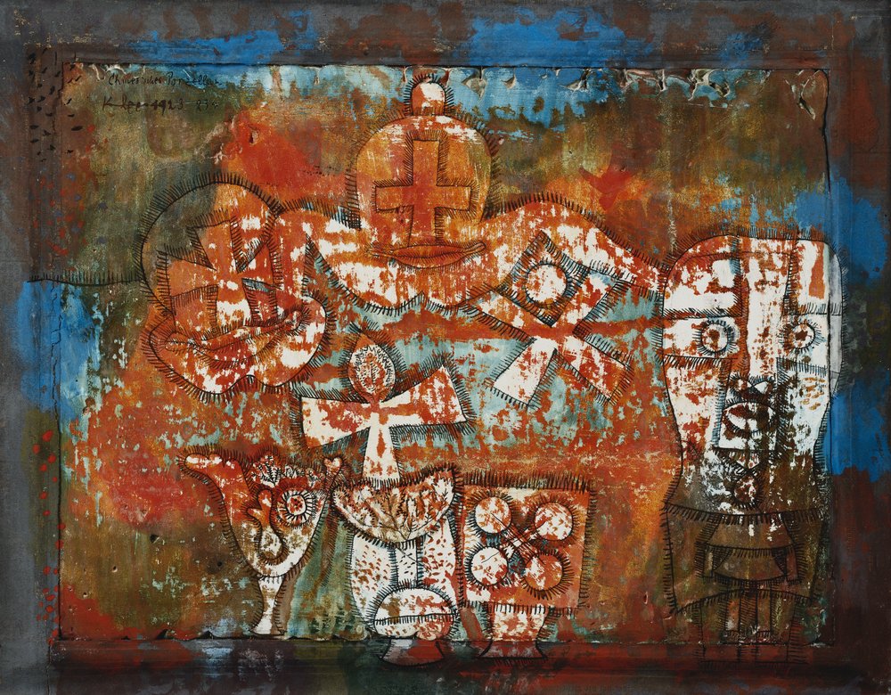 Chinese Porcelain by Paul Klee: Buy fine art print