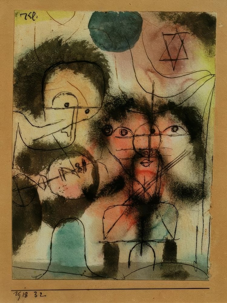 Demons by Paul Klee: Highest-quality art reproduction