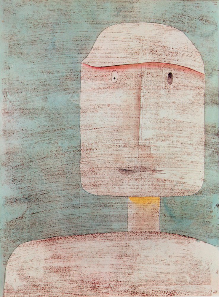 Face of a Warrior by Paul Klee: Buy fine art print