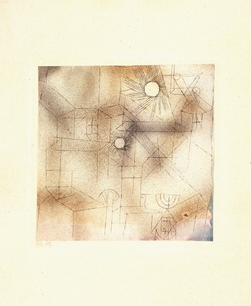 House in the Sun by Paul Klee: Buy fine art print