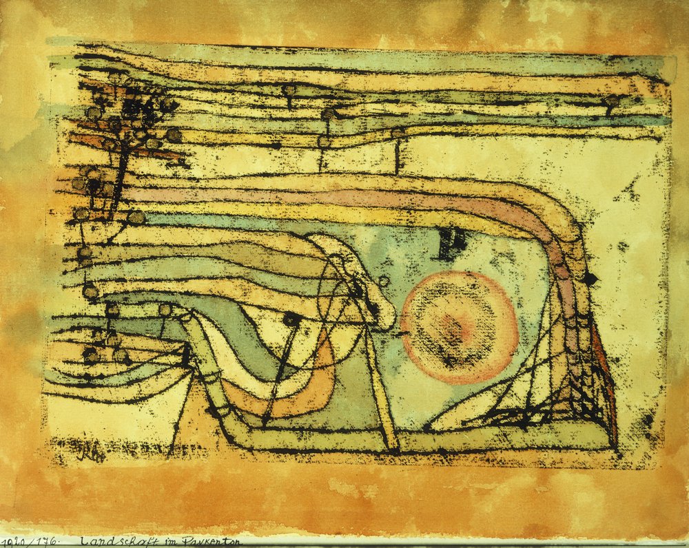 Landscape in Pankenton by Paul Klee: Buy fine art print