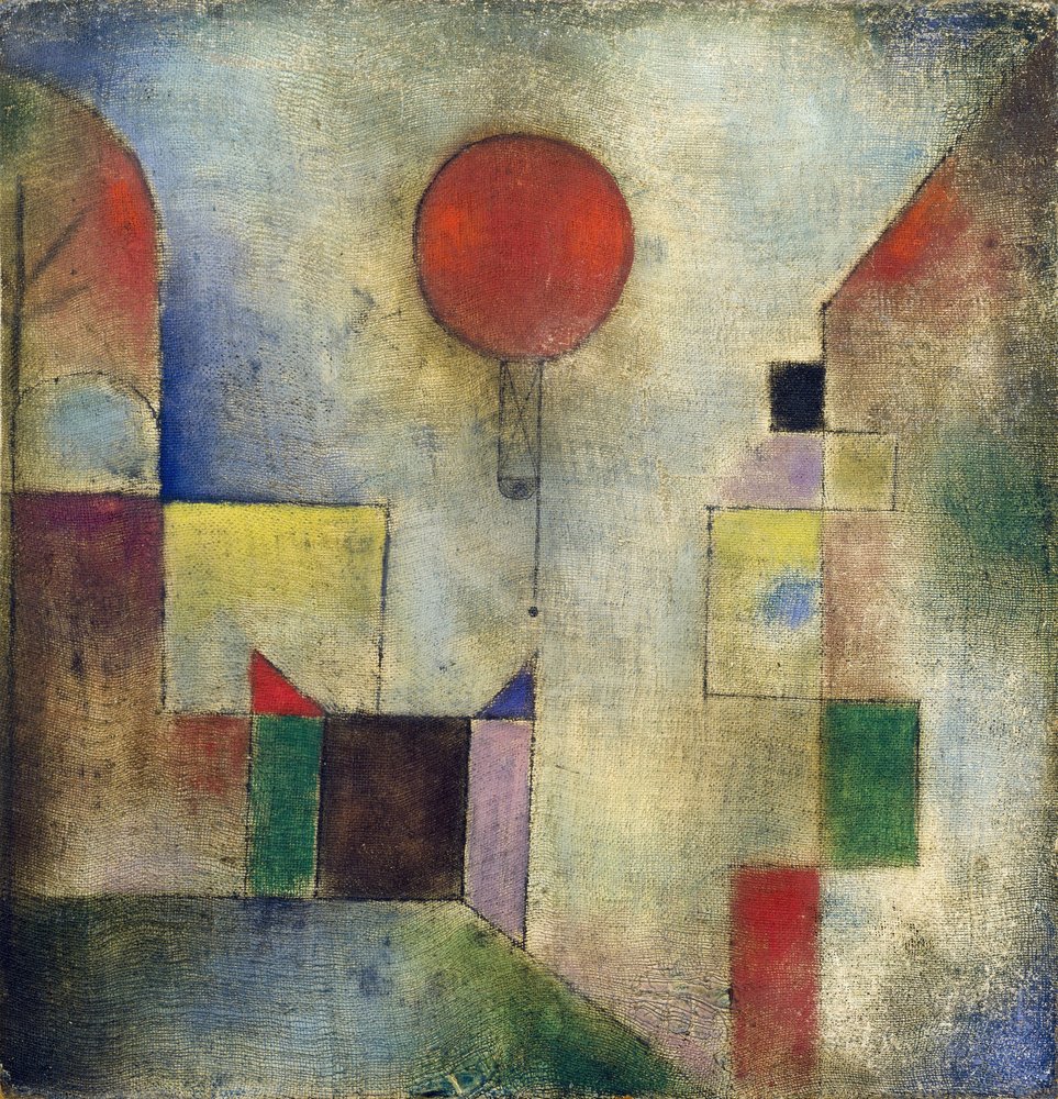 Red Balloon by Paul Klee: Premium art reproduction