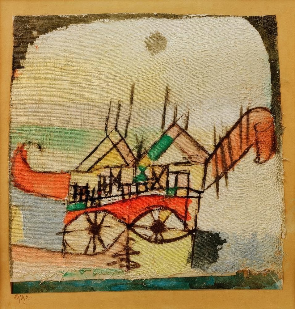 Sphinx-like by Paul Klee: Premium art reproduction