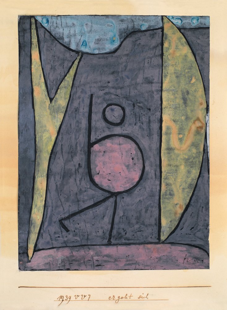 Ergeht Sich by Paul Klee: Highest-quality art reproduction