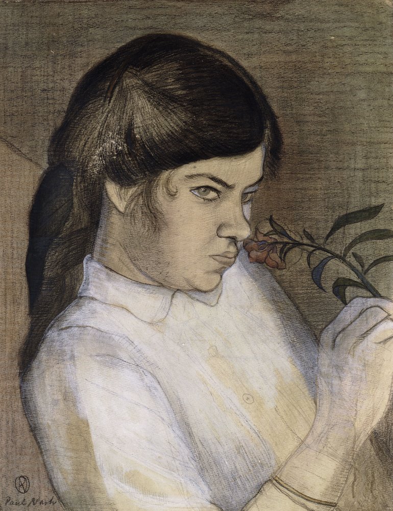 Portrait of Barbara Nash, the Artist's Sister, c.1911-12