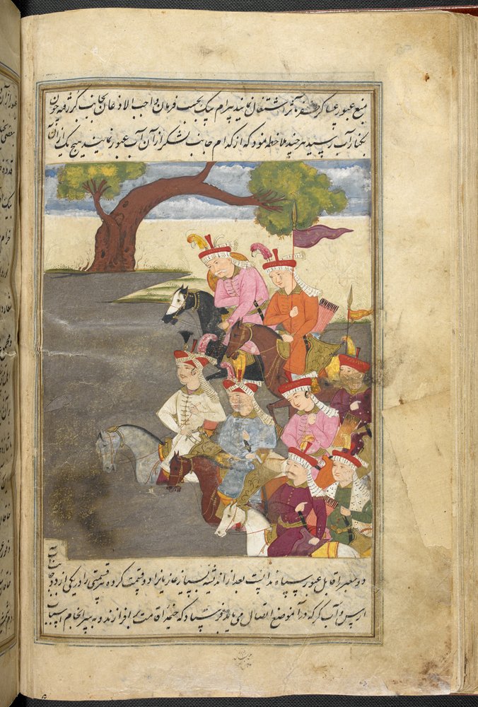 Shah Ismail and the qizilbash, from 'History of Shah Isma'il'