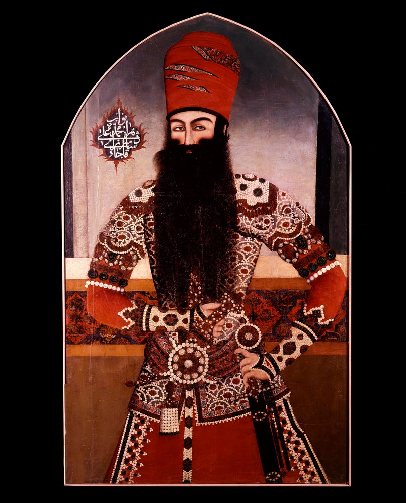 Portrait of Mohamed Ali Shah by Persian School