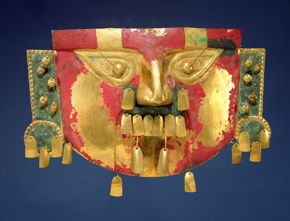 Inca mask by Peruvian School: Buy fine art print