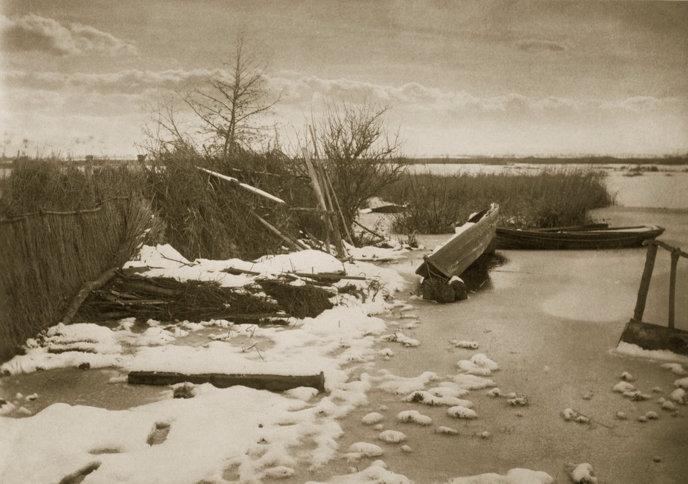The First Frost, Life and Landscape on the Norfolk Broads, c.1886
