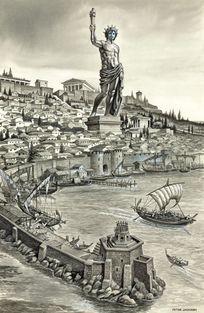 Colossus of Rhodes by Peter Jackson: Buy fine art print