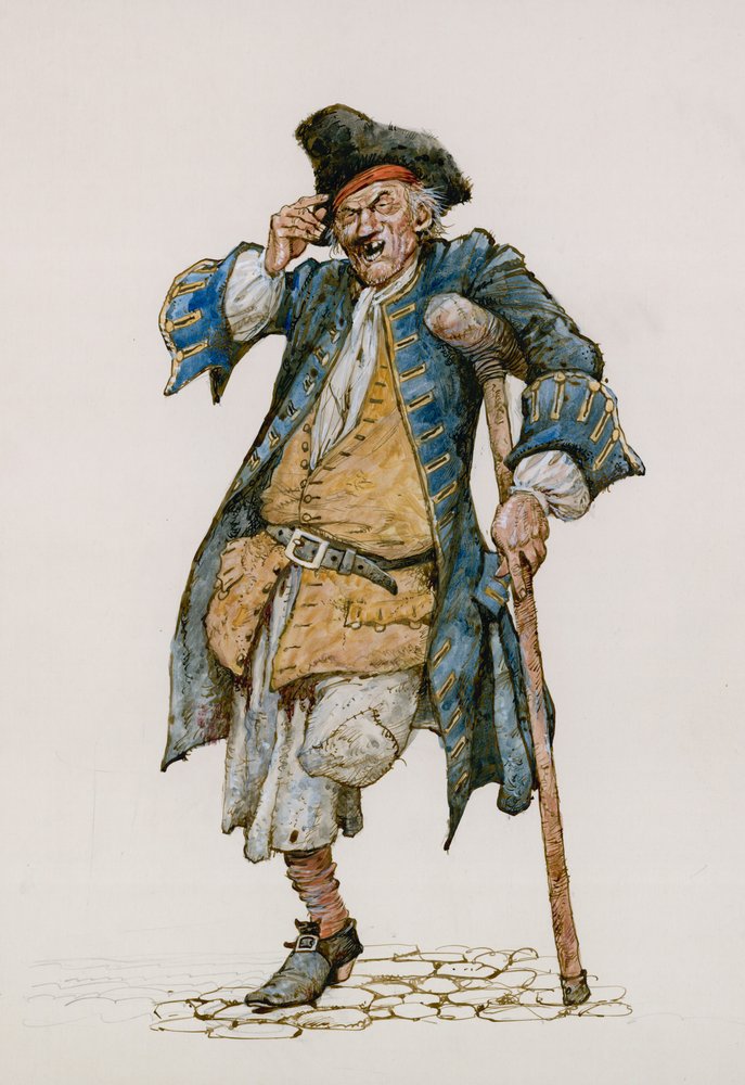 Long John Silver by Peter Jackson: Buy fine art print