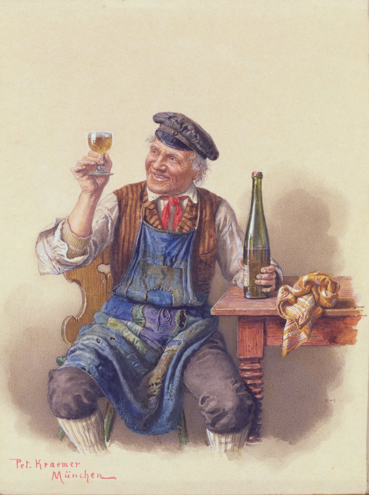 A Good Vintage by Peter Kraemer: Buy fine art print