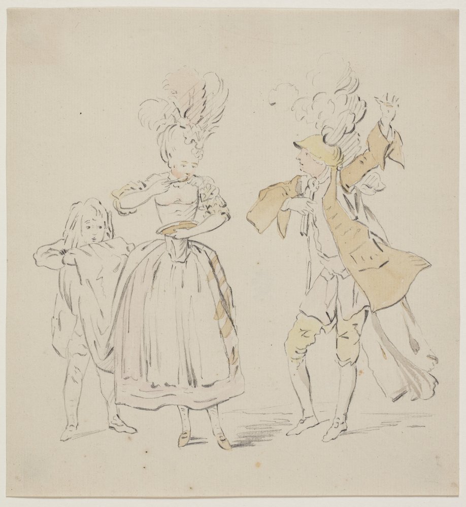 Scene from Johan Herman Wessel's 'Love Without Stockings'