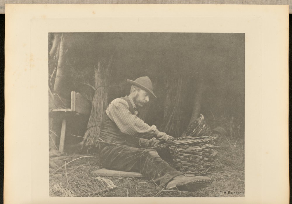 The Basket-Maker. [Norfolk] by Peter Henry Emerson