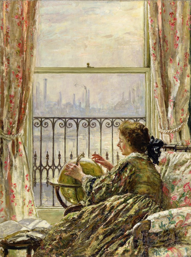 A Chelsea Window, 1909 by Philip Wilson Steer