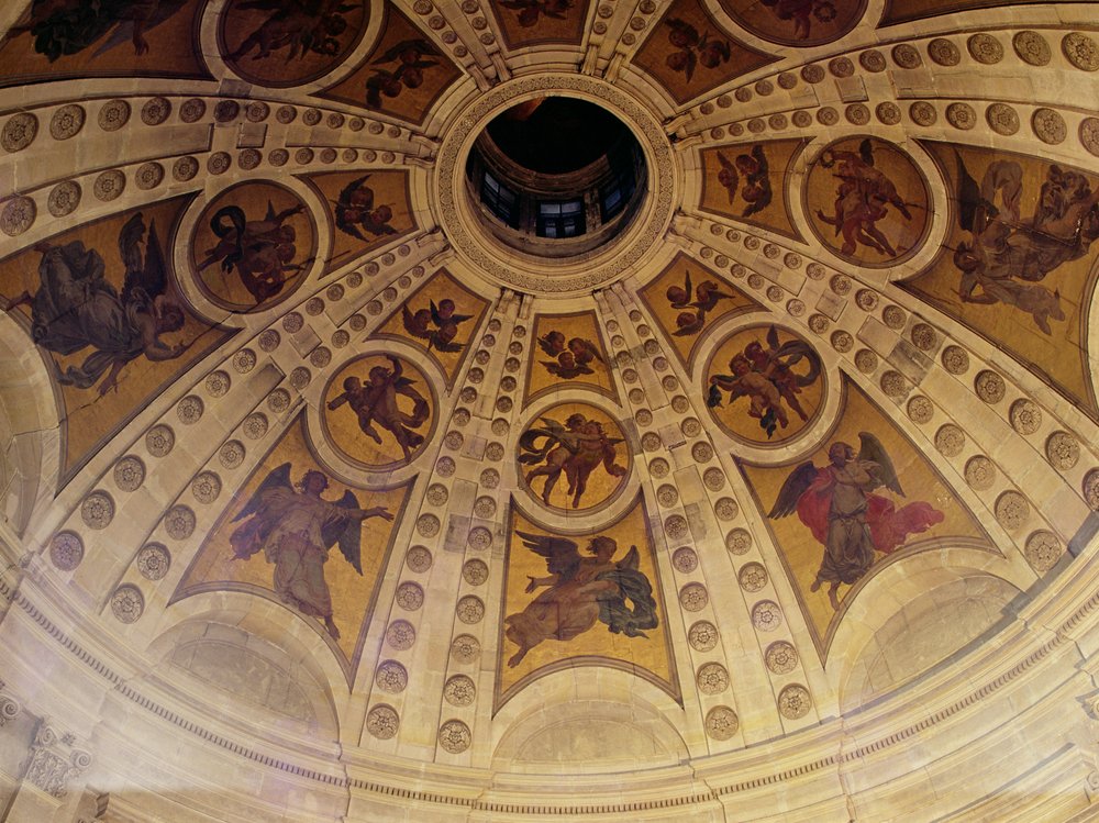 Dome (detail) by Philippe de Champaigne: Fine art print