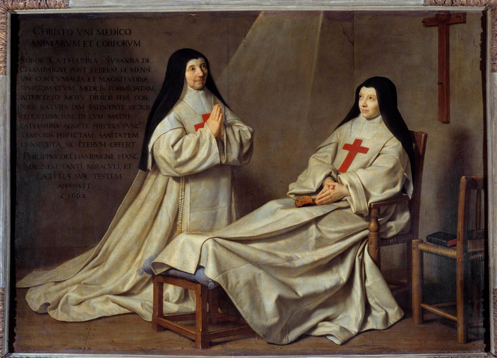 Jansenism: 'Portrait of Mother Catherine Agnes Arnauld and Sister ...
