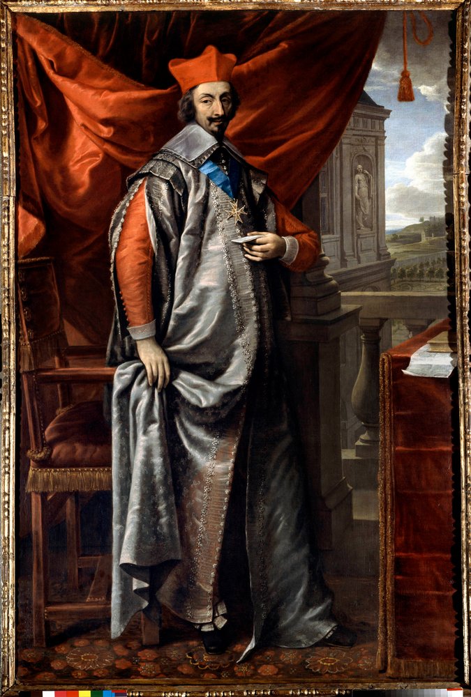 Portrait of Armand Jean Du Plessis, Cardinal de Richelieu (1585 - 1642)