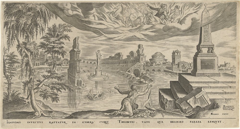 Landscape with Elisha Receiving Elijah's Mantle