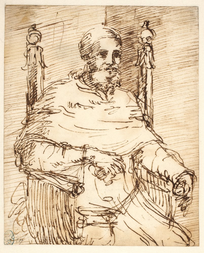Portrait of Pope Julius II, after Raphael