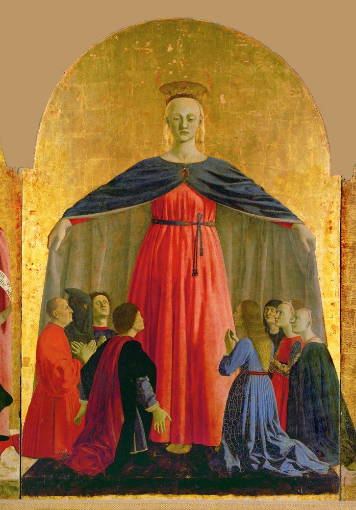Saint Mary of Mercy, centre piece of the polyptych for the ...