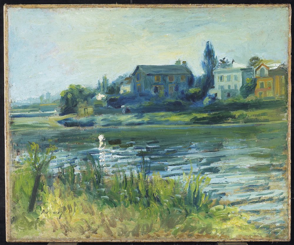 The Seine at Chatou by Pierre Auguste Renoir