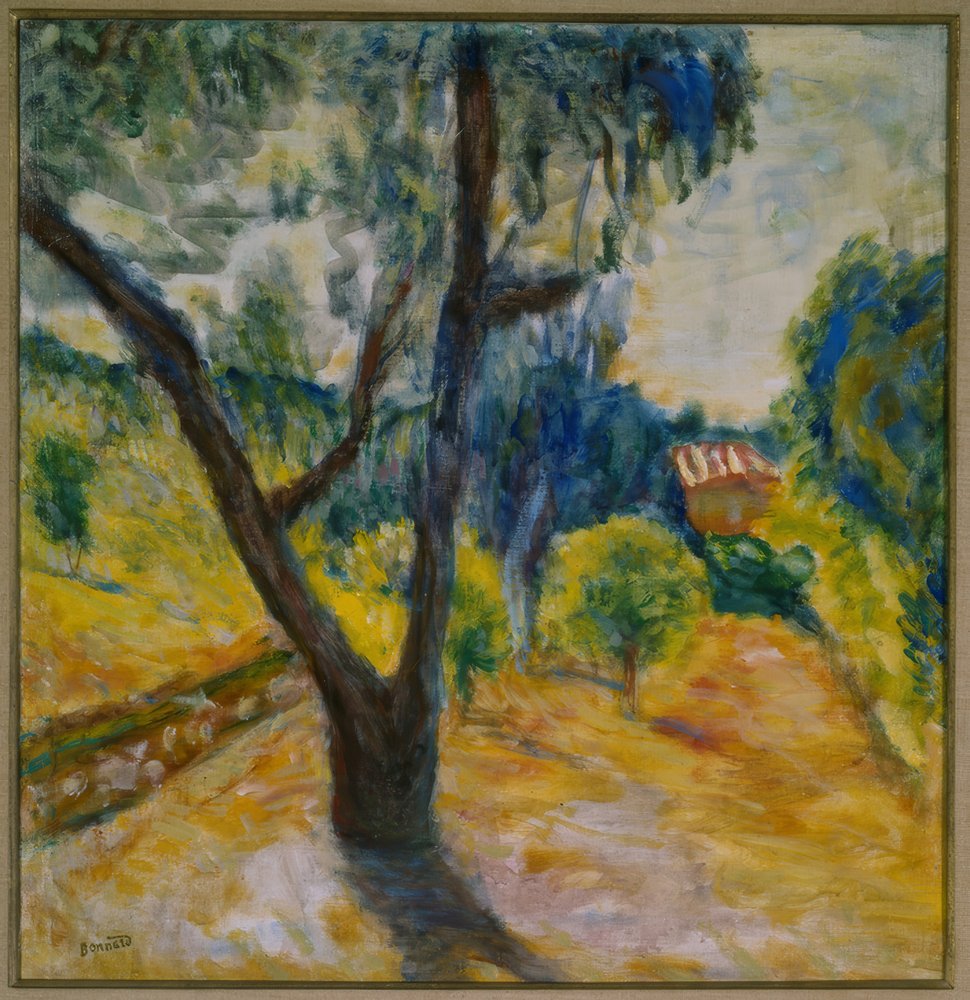 Landscape with Olive Tree by Pierre Bonnard