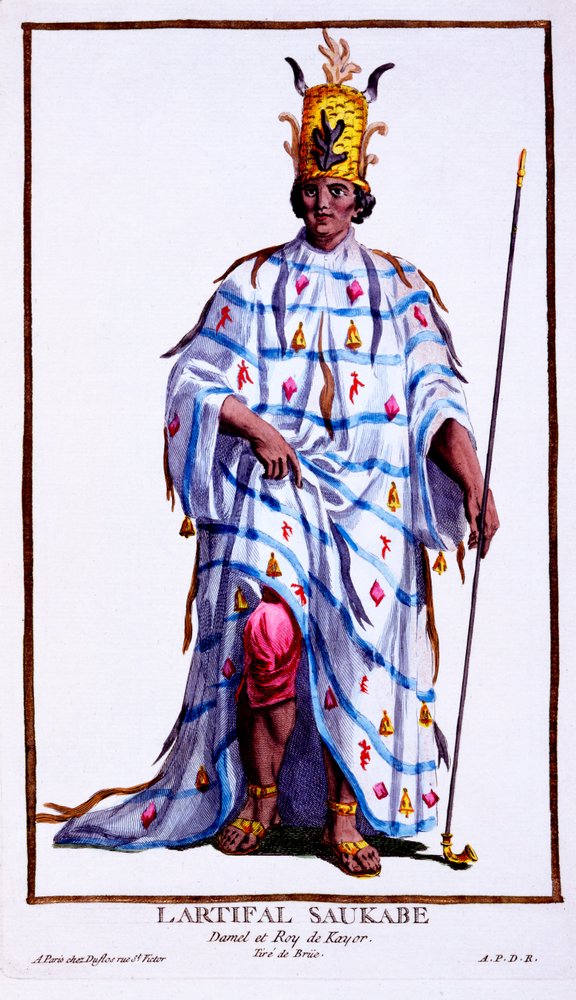 King of Kayor, Llartifal Saukabe by Pierre Duflos