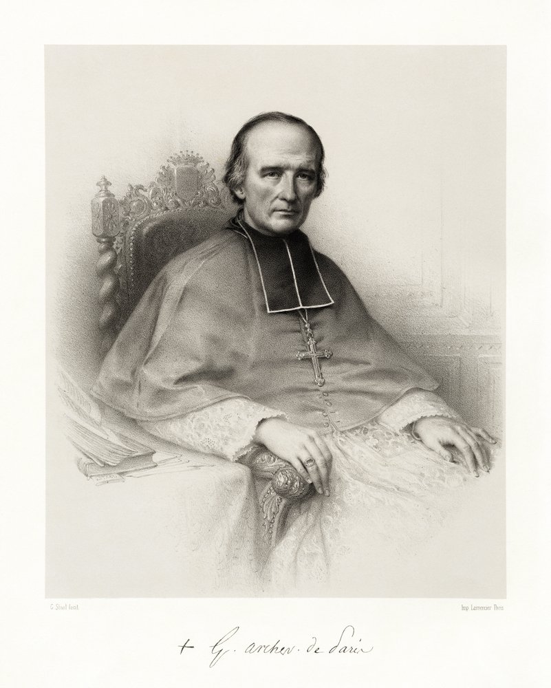 Georges Darboy by Pierre Gustave Eugene Staal