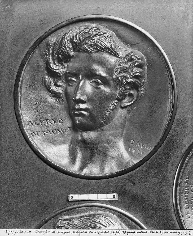 Alfred de Musset by Pierre Jean David d'Angers