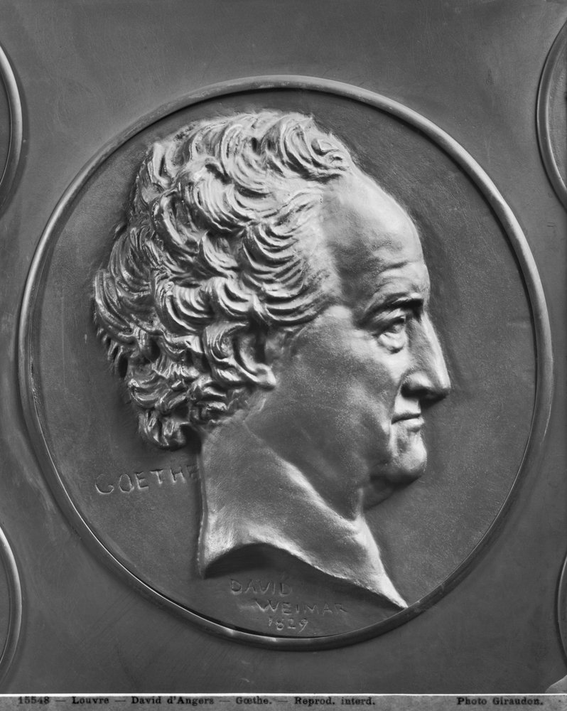 Johann Wolfgang von Goethe by Pierre Jean David d'Angers