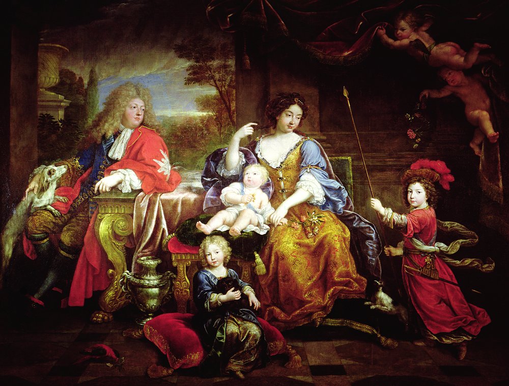 The Grand Dauphin with his Wife and Children