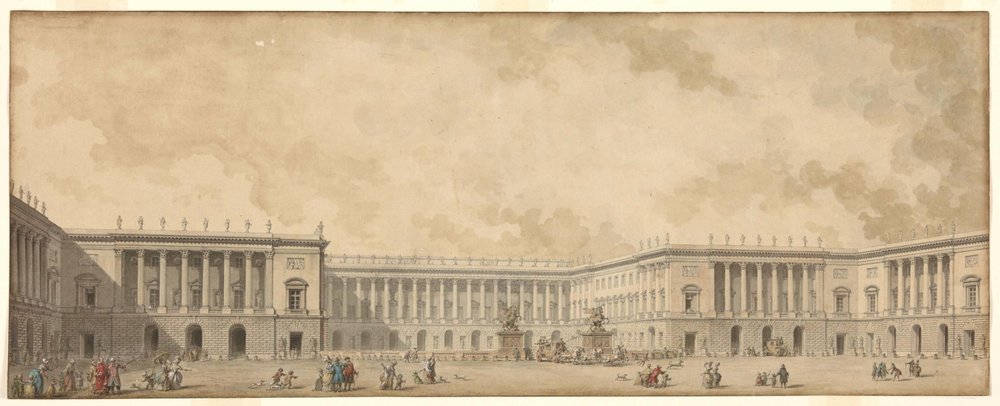 First Reconstruction Project of the Palace of Versailles Presented to ...