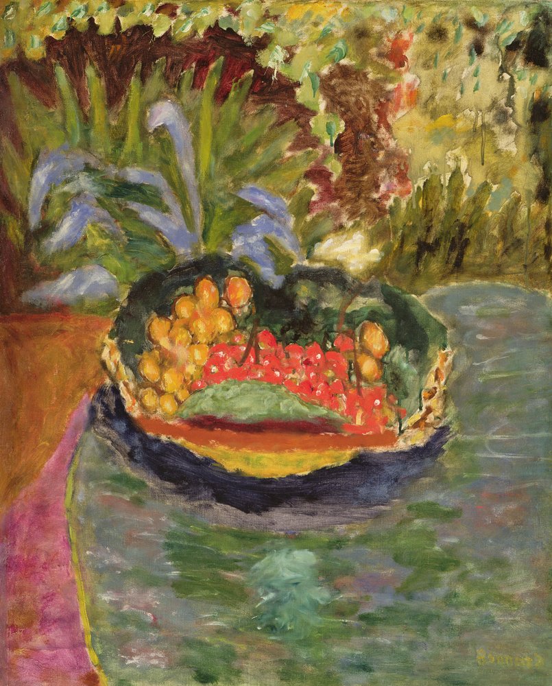 Still Life with Fruit, c.1943-44 by Pierre Bonnard
