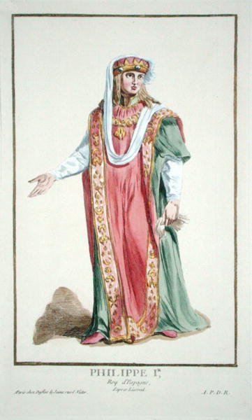 Philip I (1478-1506) King of Castile from 'Receuil des Estampes ...