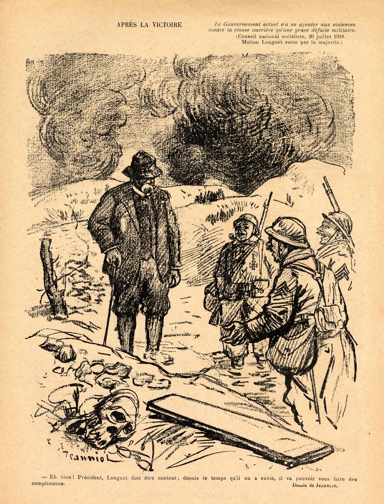 The Red Laugh, Satirical in Black & White