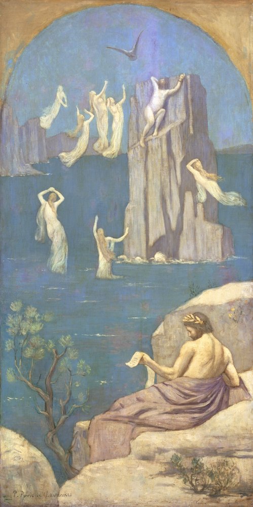 Prometheus by Pierre Puvis de Chavannes: Fine art print