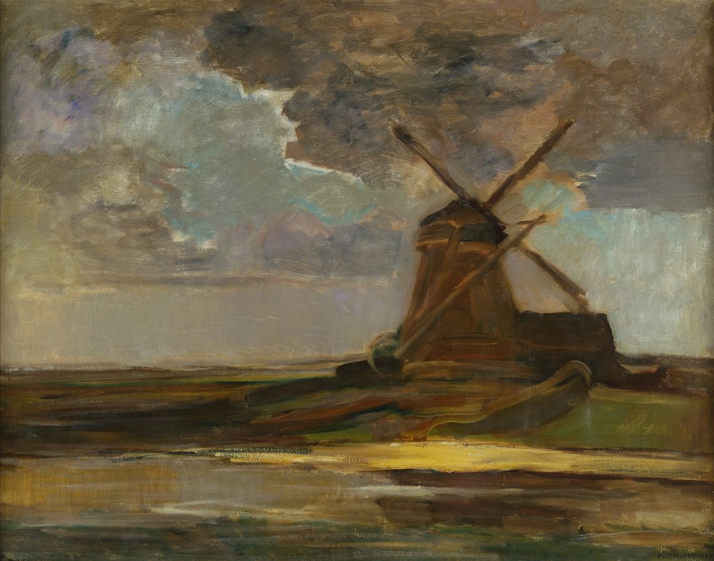 Windmill in the Gein, c.1906-07 by Piet Mondrian