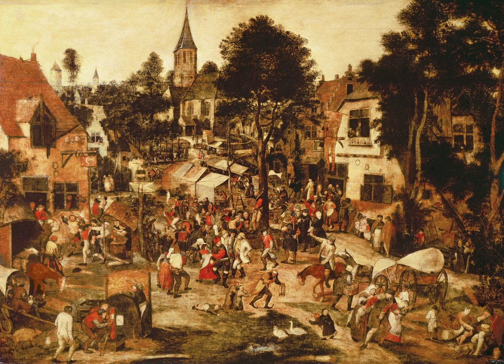 The Village Fair by Pieter Brueghel the Younger