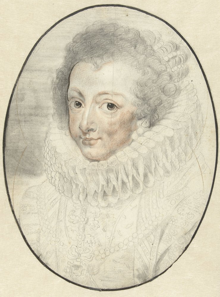 Portrait of Elizabeth, Consort of Philip IV of Spain