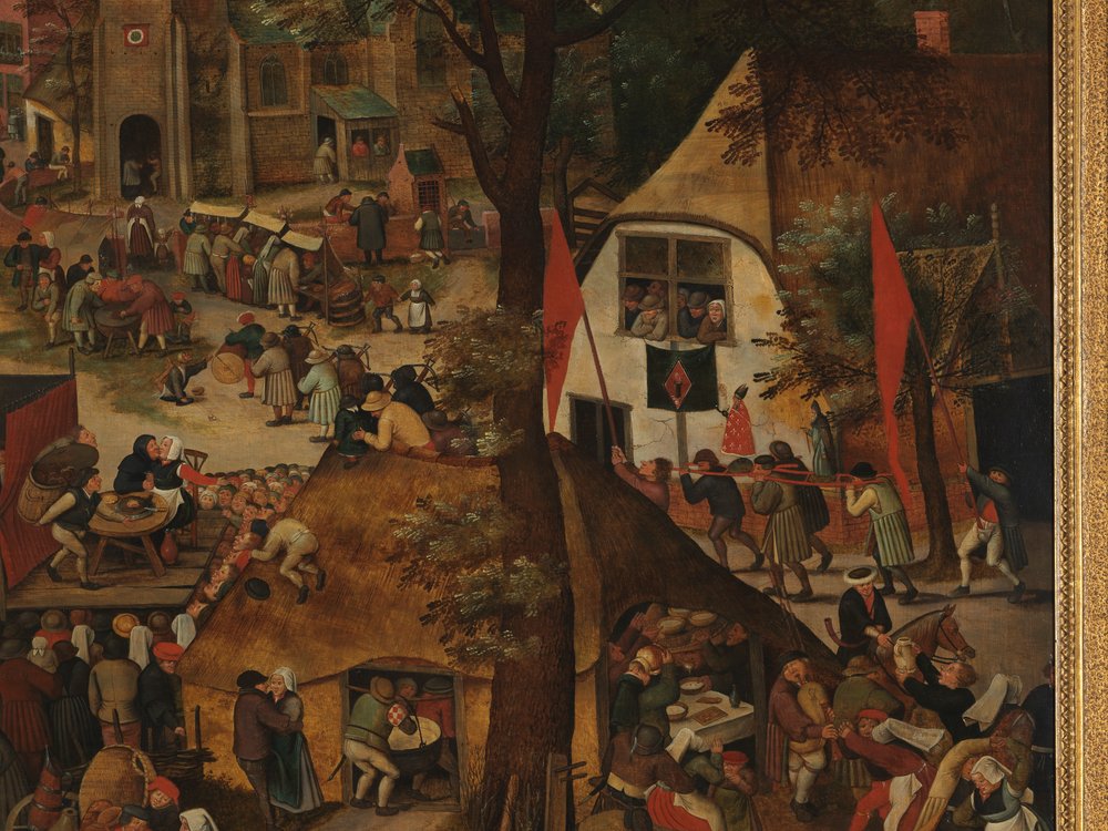 A Village Festival, With a Theatrical Performance and a Procession in ...