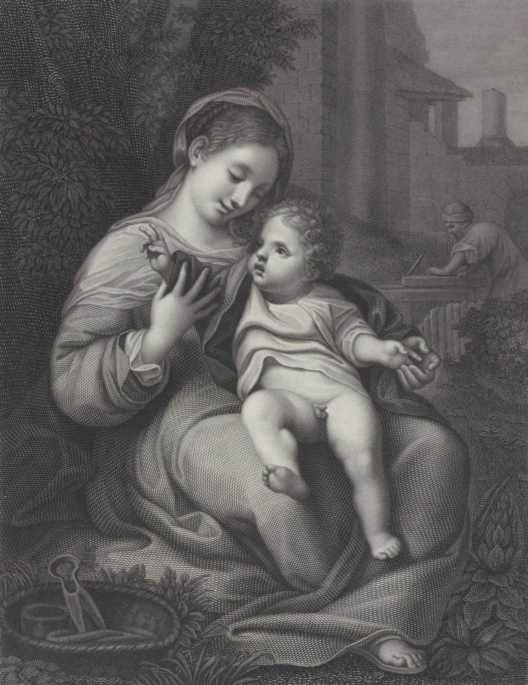 The Holy Family, 1811 by Pietro Bonato: Buy fine art print