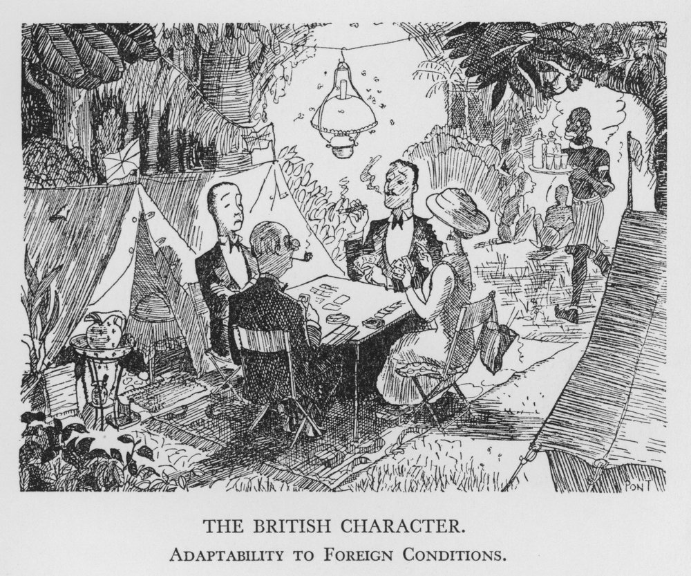 The British Character, Adaptability to Foreign Conditions