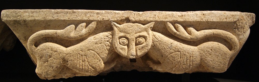 Zoomorphic Capital from one of the original columns