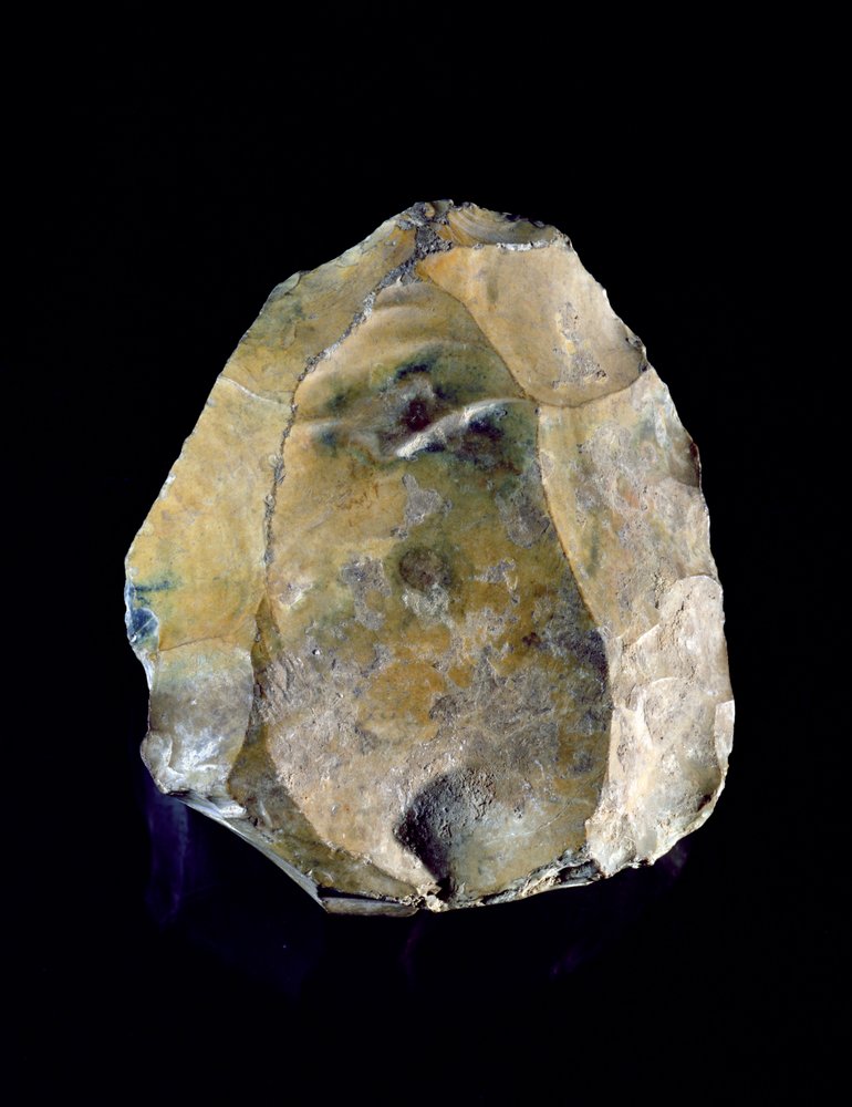 Core stone, used for making tools, c.250000 BC