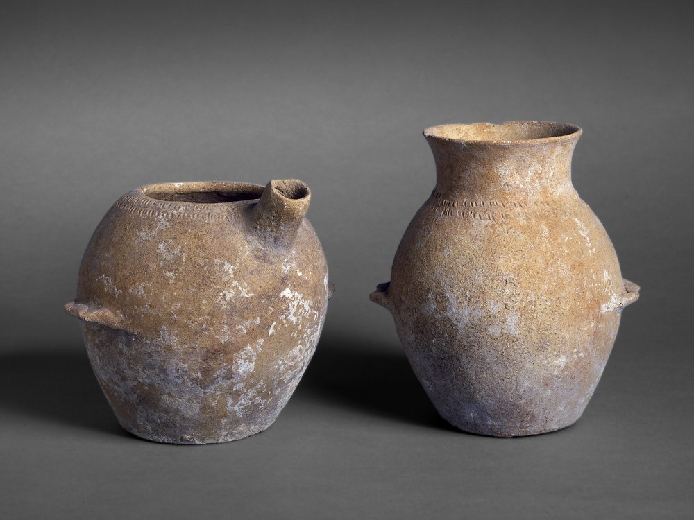 Prehistoric Jars from Tomb P12, Jericho by Prehistoric