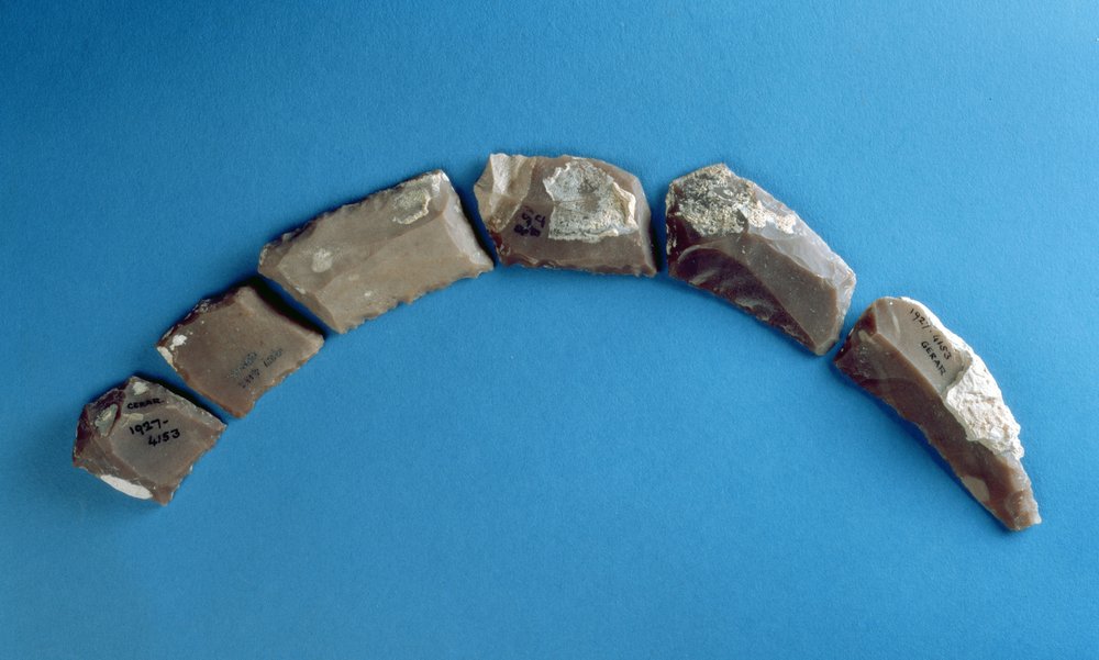 Sickle blades from Israel, Late Bronze to Early Iron Age