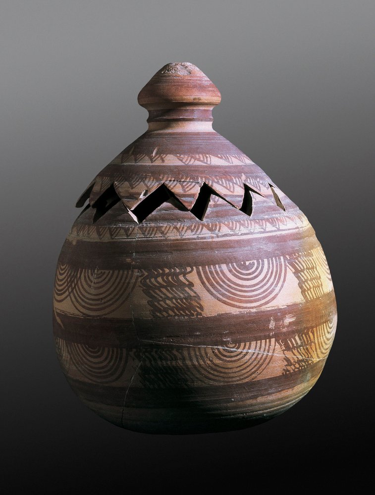 Prehistory, Iberic Civilization: Dentee Funerary Urn of the Iron Age ...