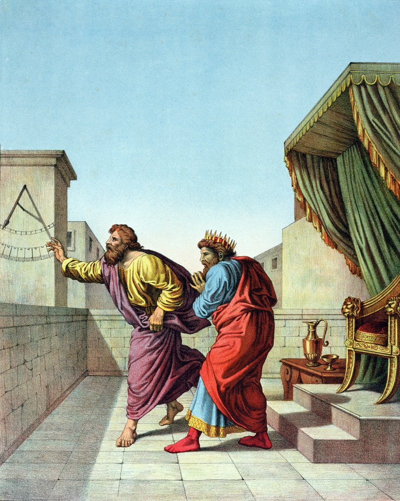 King Hezekiah is Given a Sign by God Through Isaiah